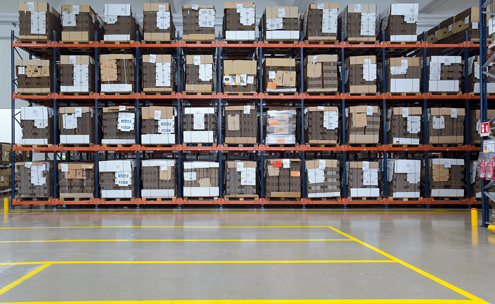 Reportage entrepôt sectorisé d'Abafoods en Italie - Mecalux.ci